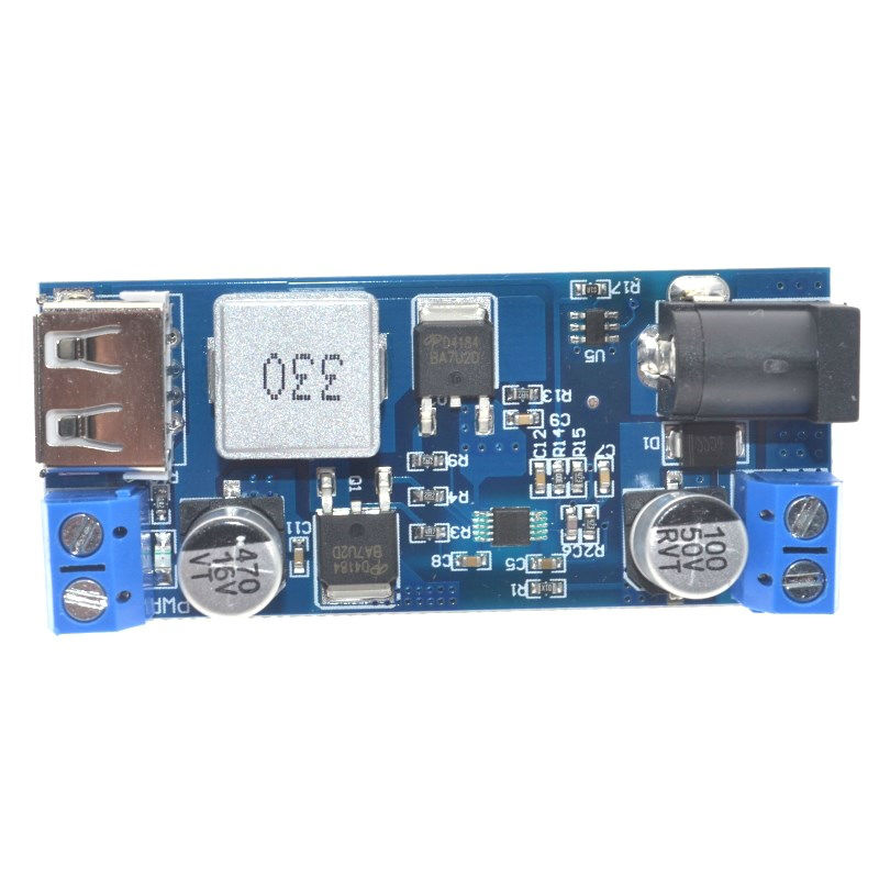 24V/12V To 5V 5A DC-DC Step Down Power Supply Buck Converter Replace LM2596S | Satistronics